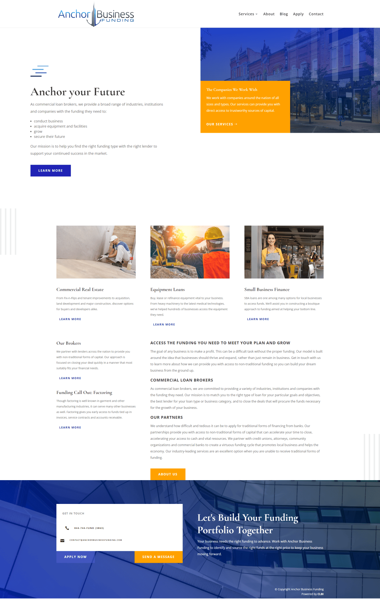 Anchor Business Funding - Commercial Loan Broker Institute